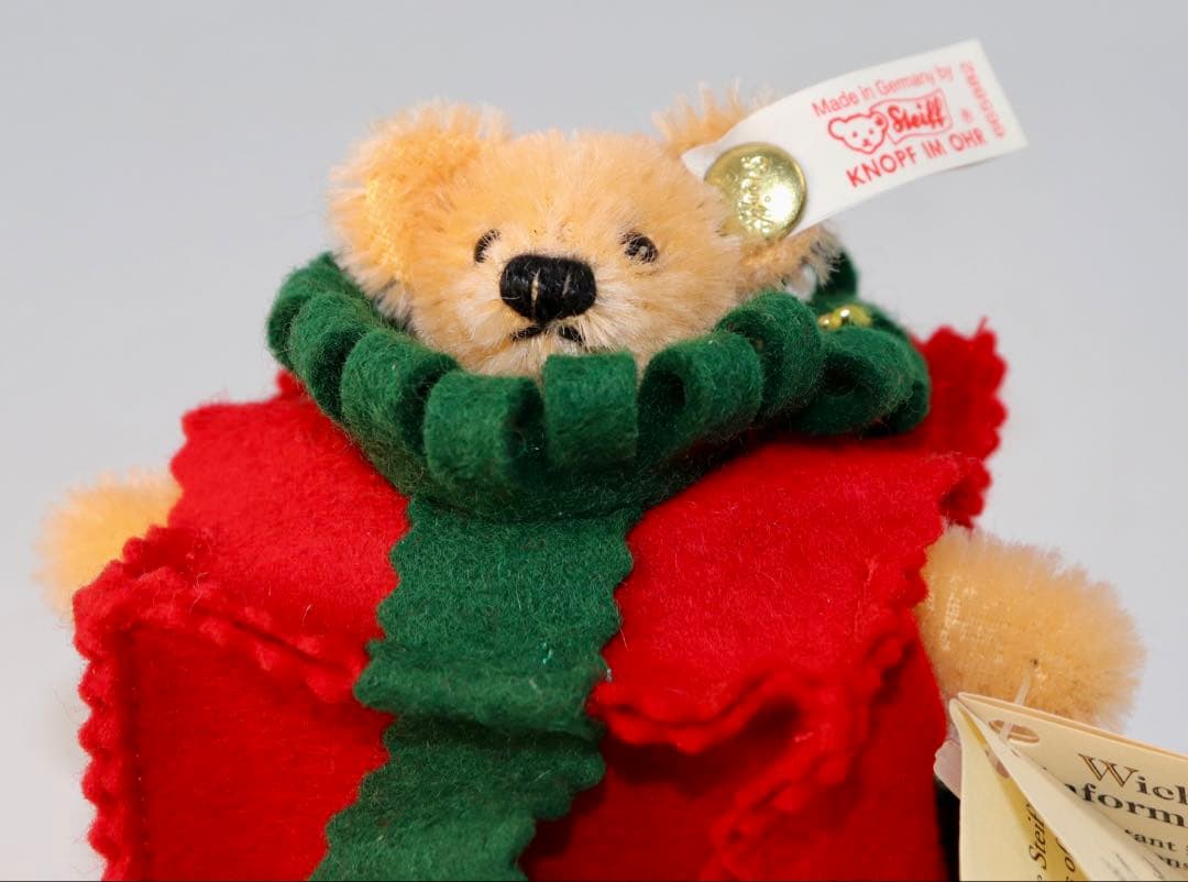 Teddybär Christmas Ornam. シュタイフ・オーナメントベア