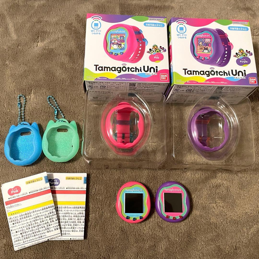 Tamagotchi Uni Pink &Purple 本体