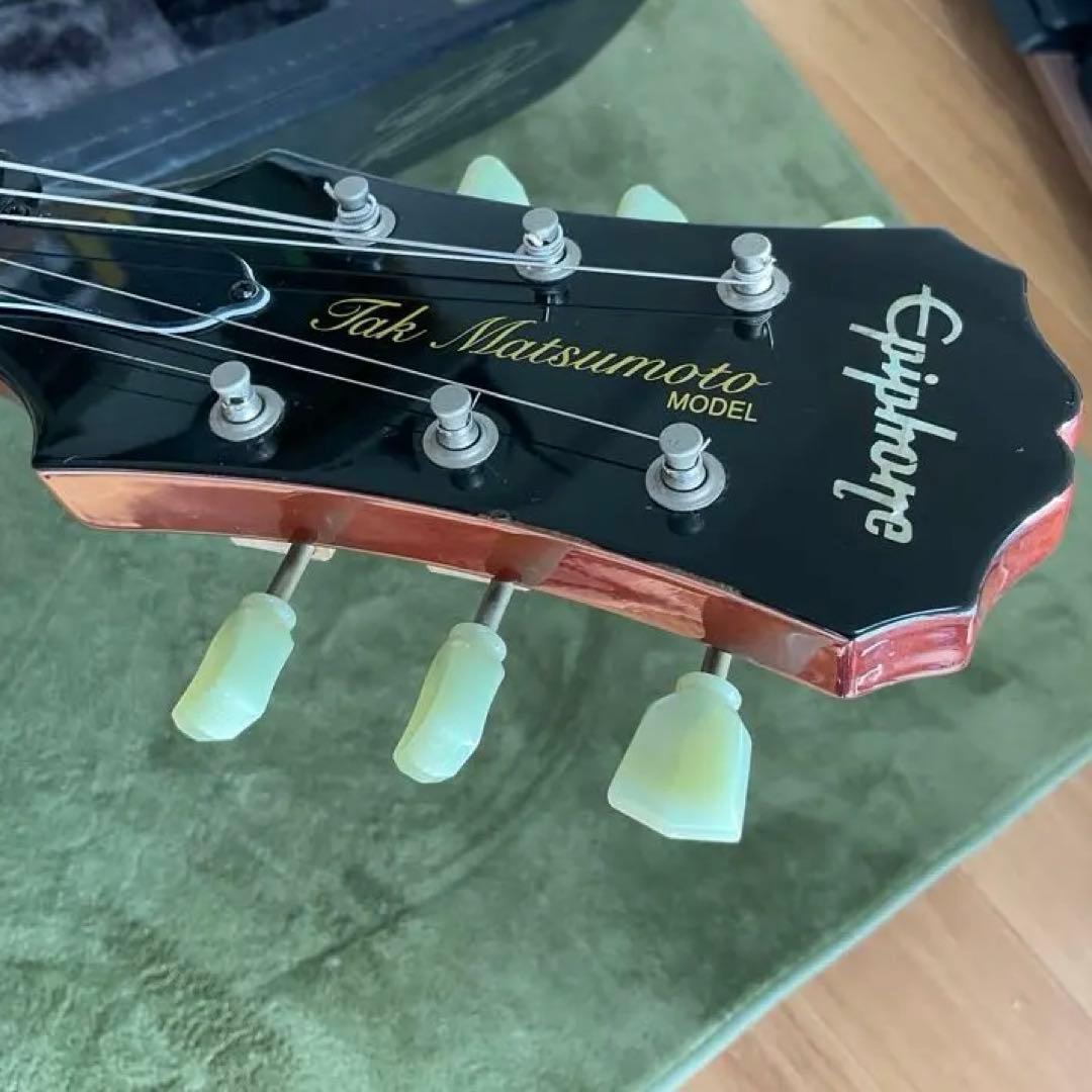 Epiphone Tak DC Goldtop ハードケース付き