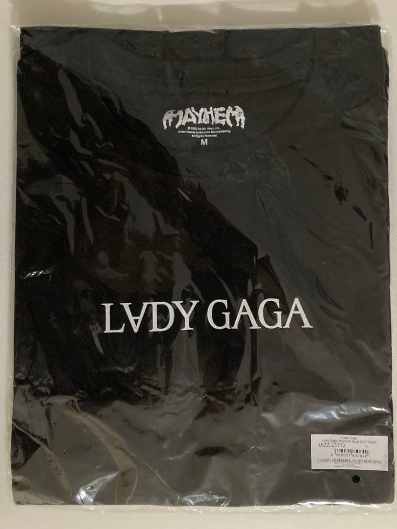 Lady Gaga MAYHEM Dual Tシャツ ブラックMサイズ
