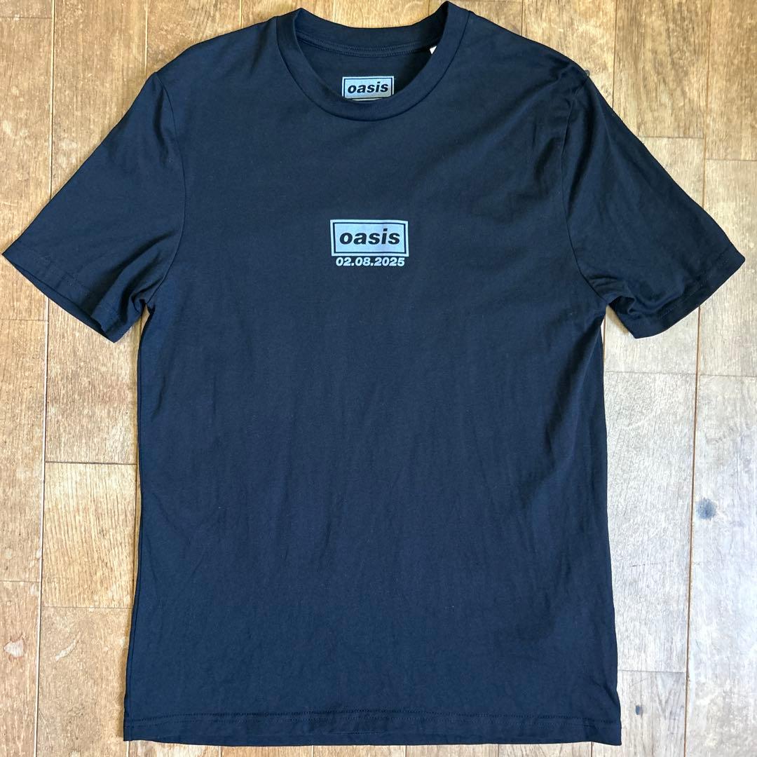 【8/2ロンドン公演日付入り】Oasis ライブTシャツ