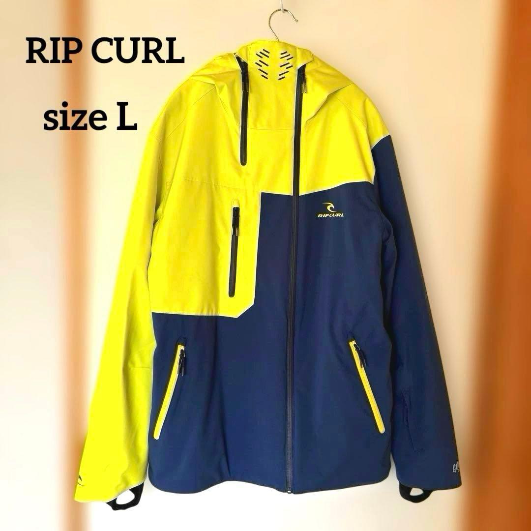 【RIP CURL】リップカール　スノーボード　ウェア　イエロー/ネイビー　L