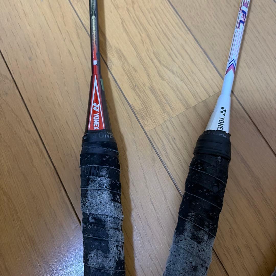 YONEX バドミントンラケット Carbonexなど　3本　セット　ヨネックス