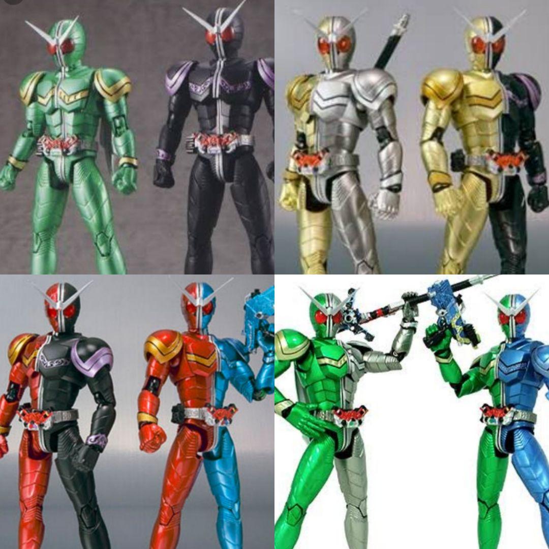 S.H.Figuarts 仮面ライダーW　4商品セット
