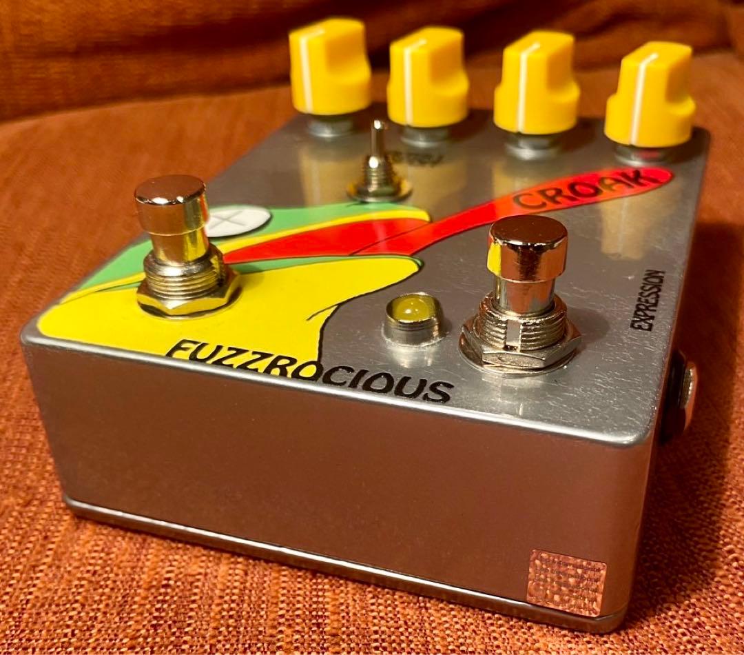 貴重Silva塗装個体　Fuzzrocious Pedals CROAK