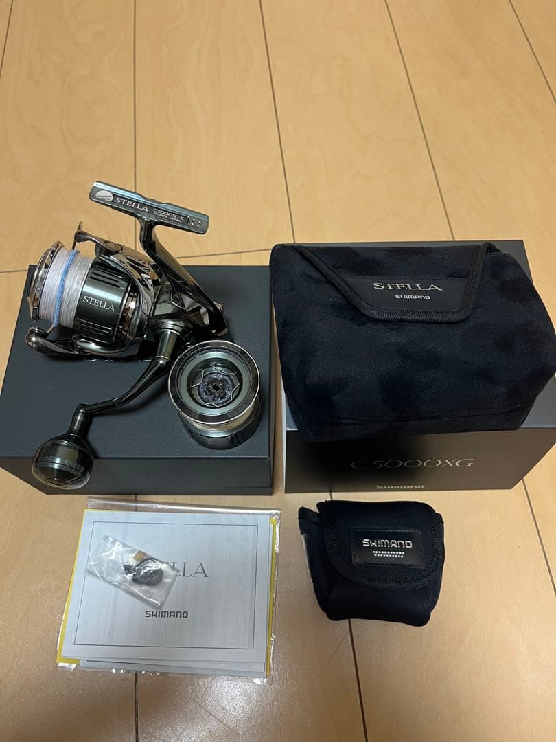 シマノ22ステラC5000XG 予備スプール付き STELLA C5000XG