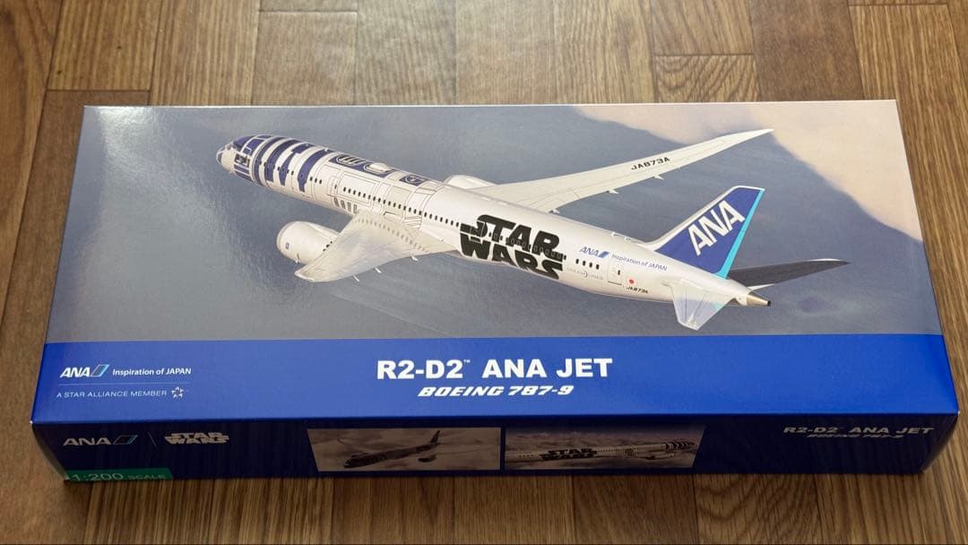 【未開封品】R2-D2 ANA JET ボーイング787-9 1:200スケール