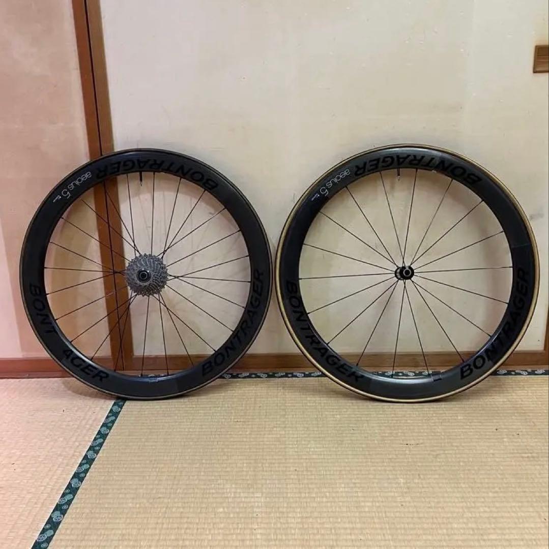 専用 BONTRAGER Aeolus 5 カーボンホイールセット