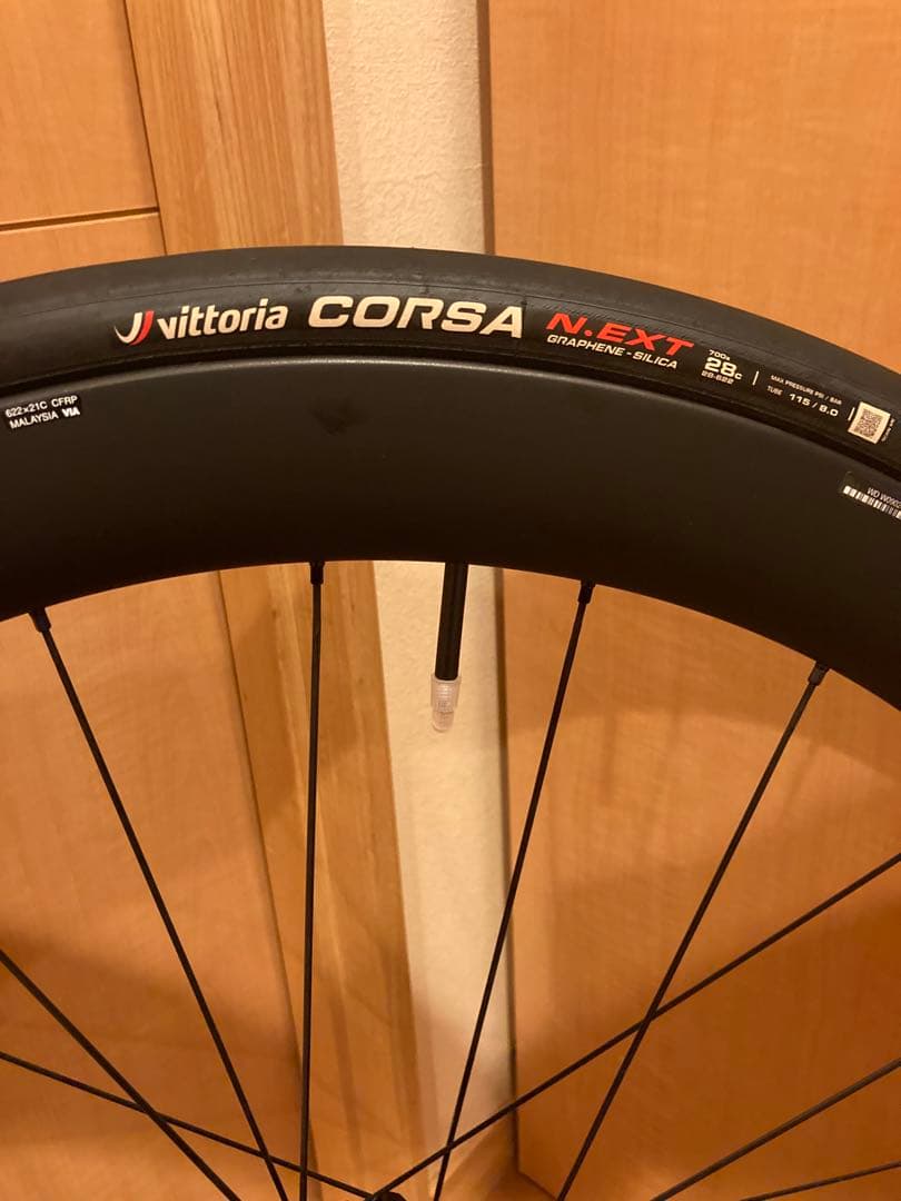 【美品】デュラエース　DURA-ACE WH-R9270-C50 タイヤ付