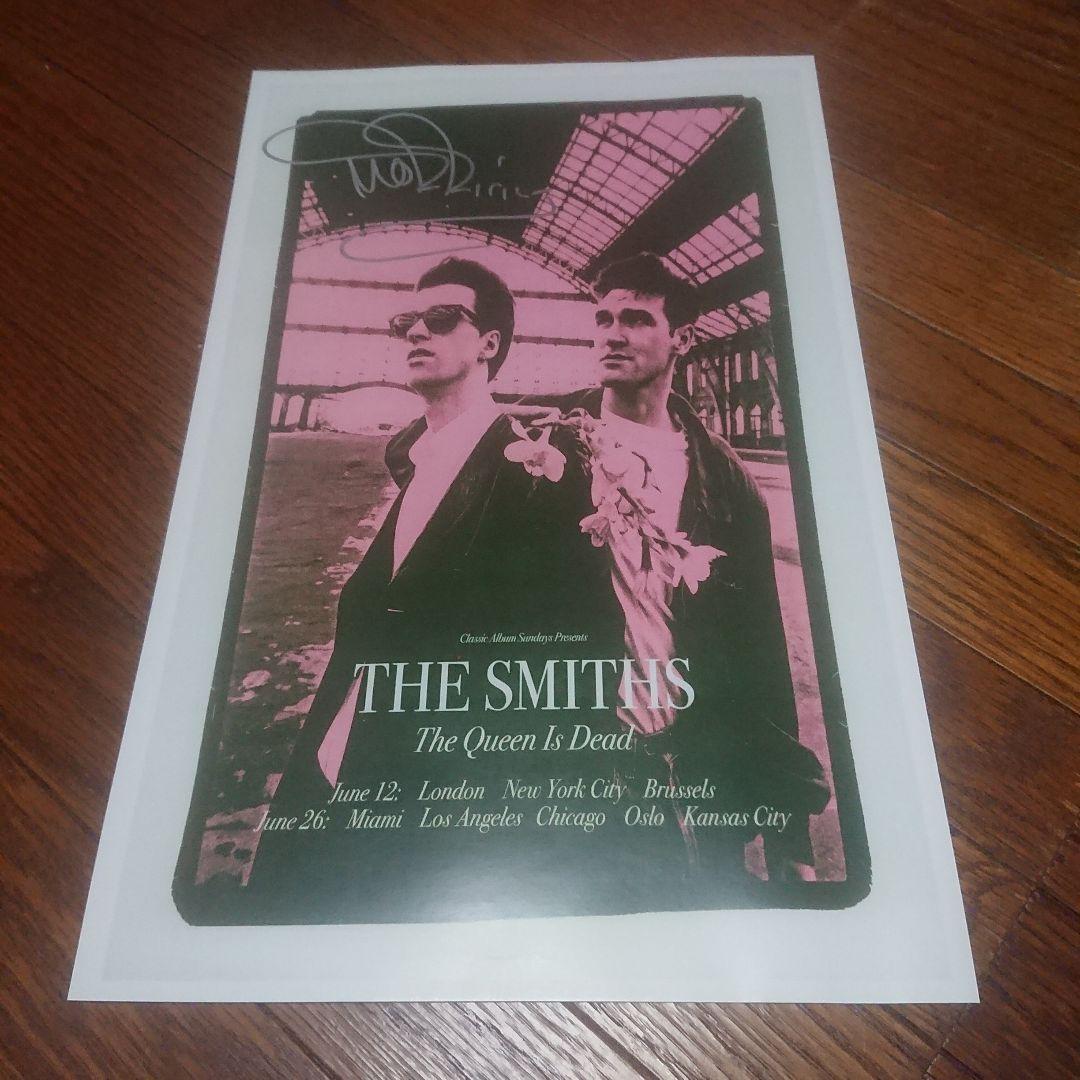 the smiths モリッシー　直筆サイン　鑑定済み