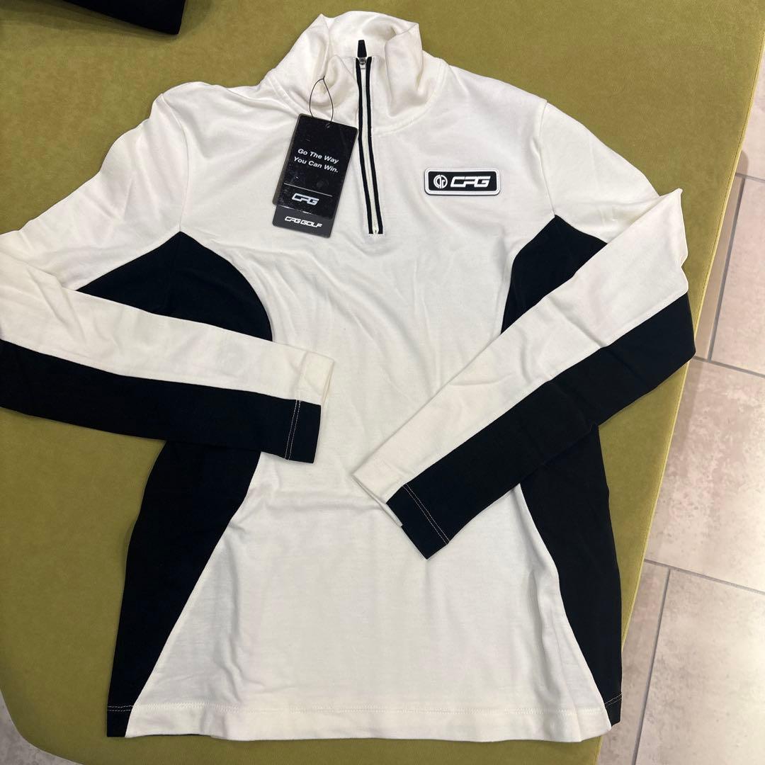 CFG レディース ゴルフシャツ ハーフジップ サイズ2