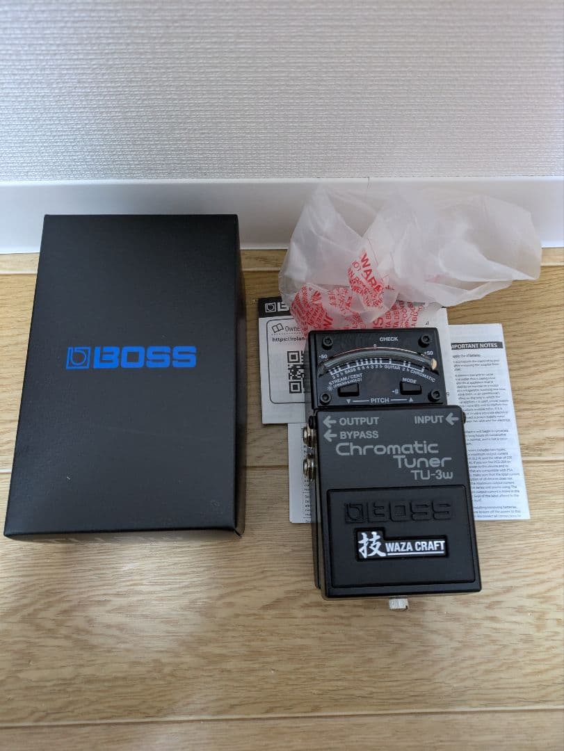 BOSS TU-3W クロマチックチューナー◆中古美品