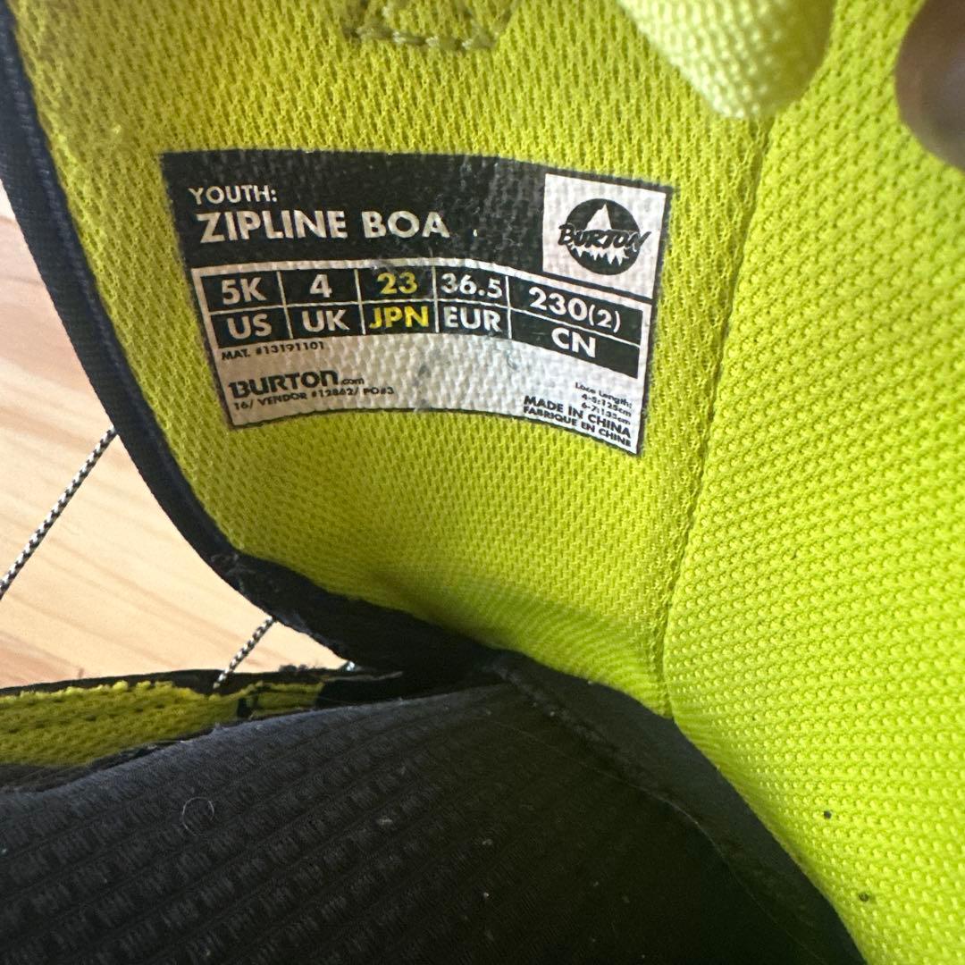 BURTON ZIPLINE BOA スノーボード23センチ