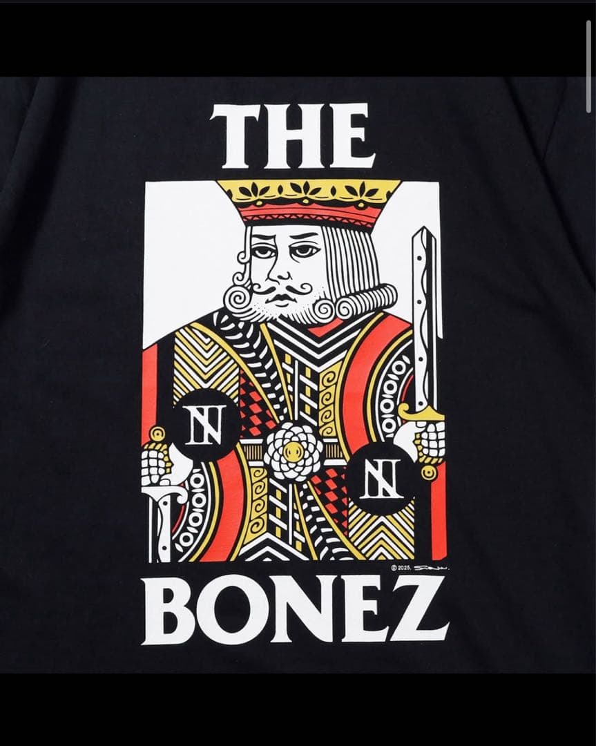 超レア THE BONEZ SHO WATANABE KING. 黒　XXL