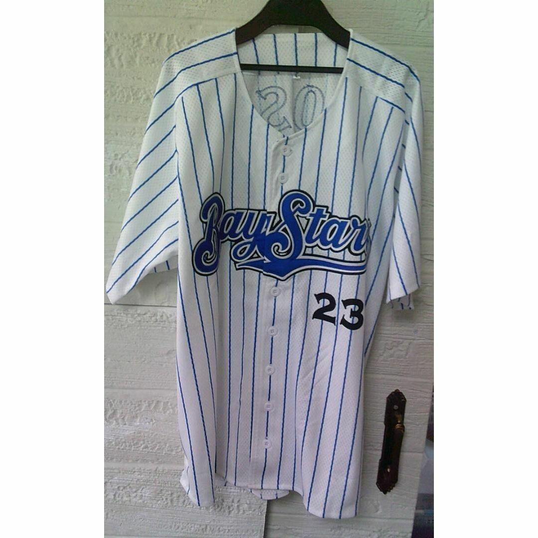 新品O復刻《横浜DeNAベイスターズ》ローズ２３ROSEユニフォーム刺繍プロ野球