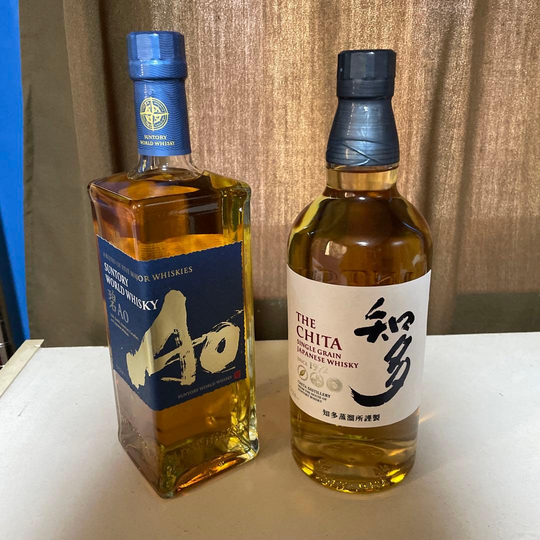 サントリー 知多 & AO ウイスキー セット　700ml