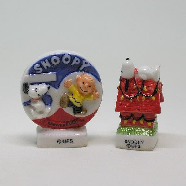 Snoopy（スヌーピー）のフェーヴ／全10個／2001年／ポースレン製