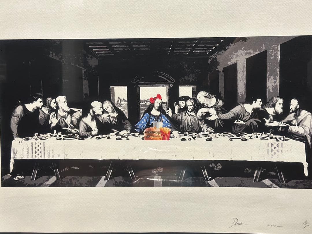 Death NYC Last Supper アート作品 絵画