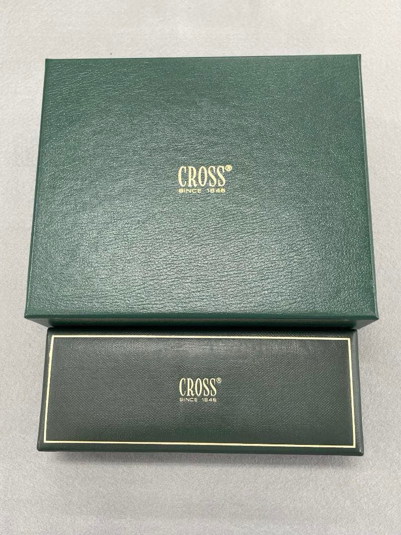 【未使用】CROSS クロス万年筆 18K 金張 ボールペン、シャーペンセット