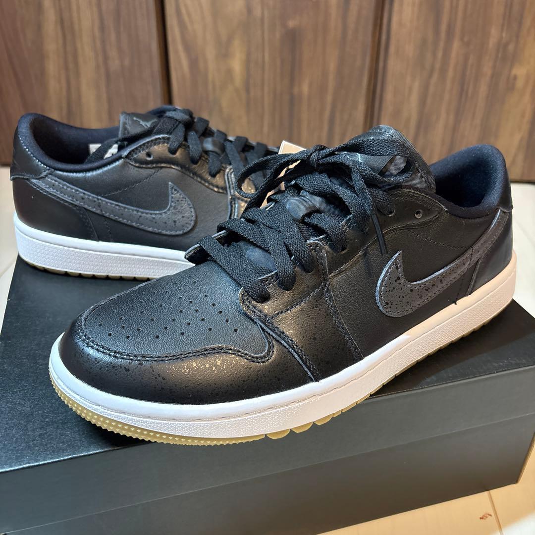 新品 Nike Air Jordan 1 Low Golf Black Gum