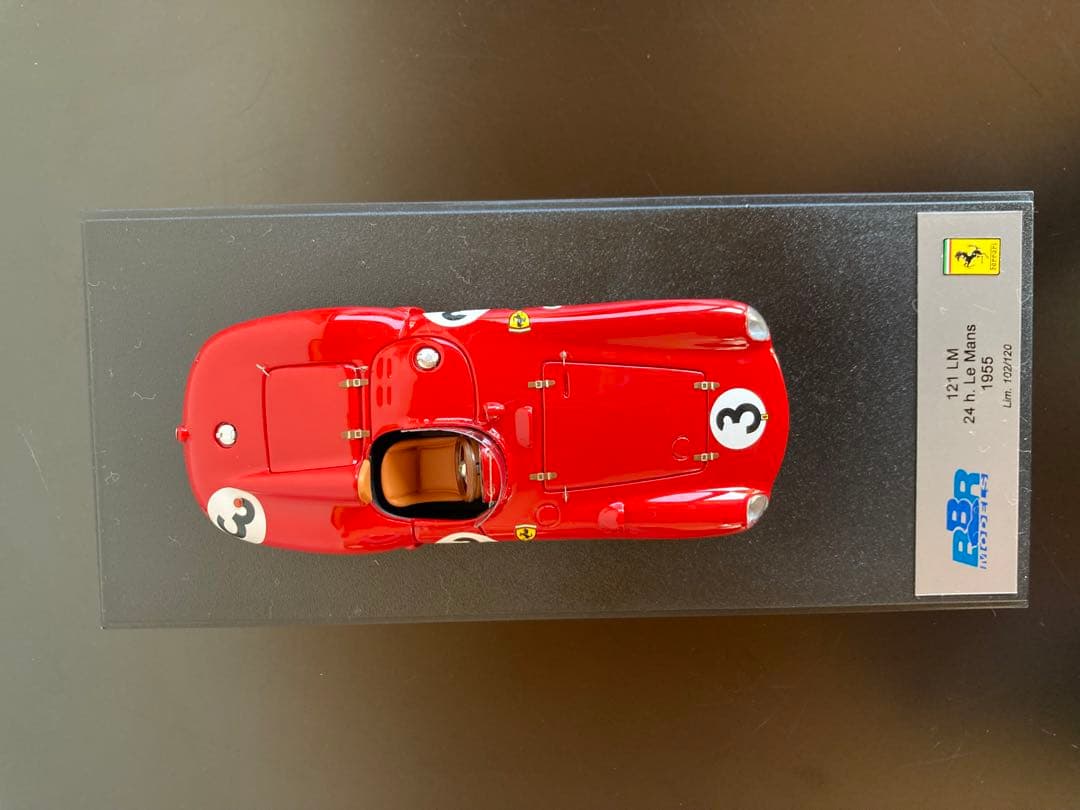 BBR 1/43 フェラーリ121 LM LE MANS 1955Redミニカー