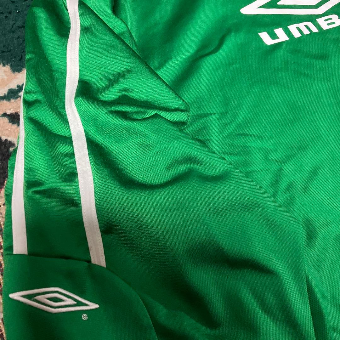 UMBRO アンブロ　3XL 長袖　ゲームシャツ　プルオーバー　グリーン
