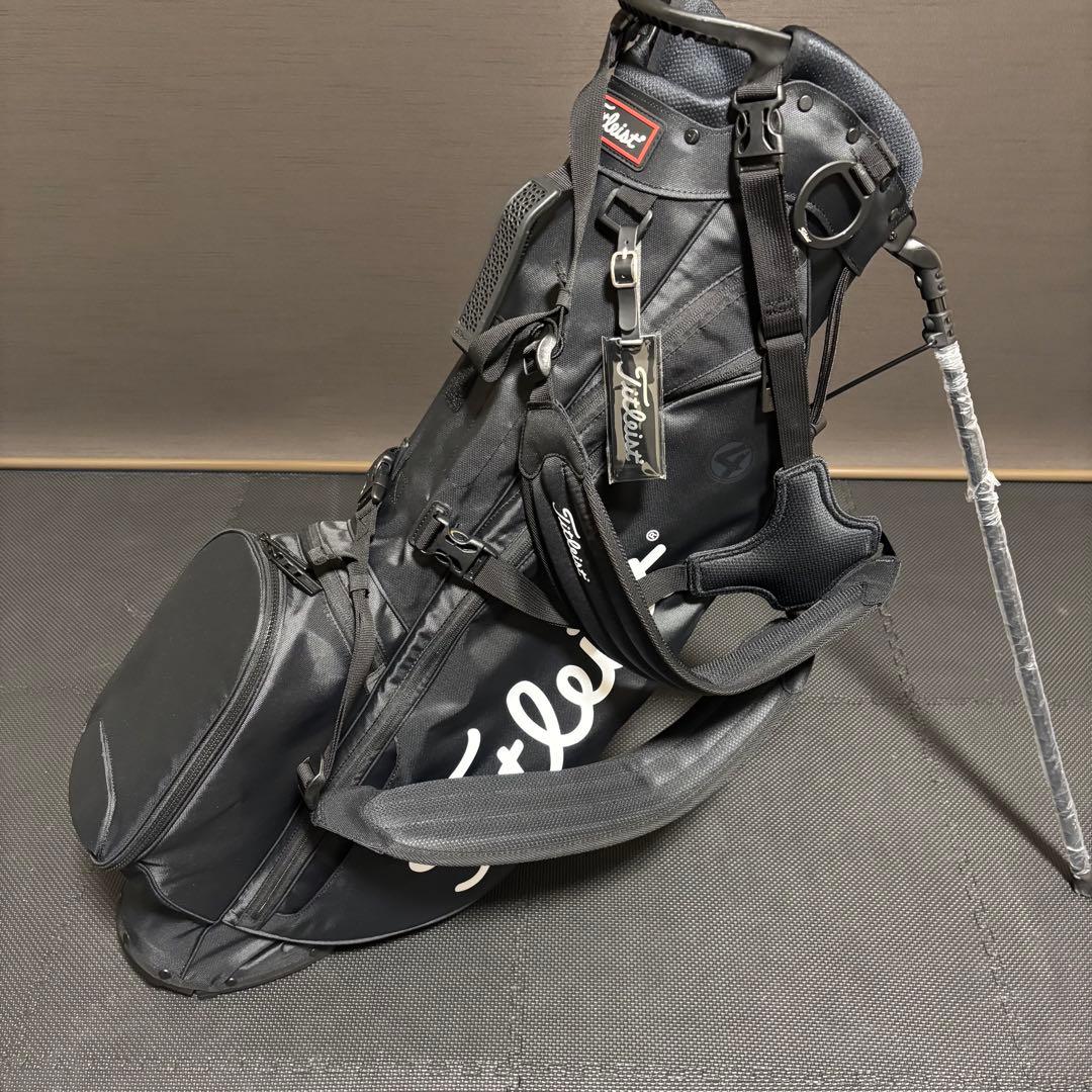 タイトリストスタンドバッグ 超美品 TB21SX4 黒