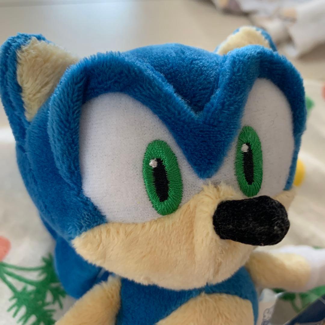 SONIC SEGAソニックザヘッジホッグ　ぬいぐるみ　三英　S