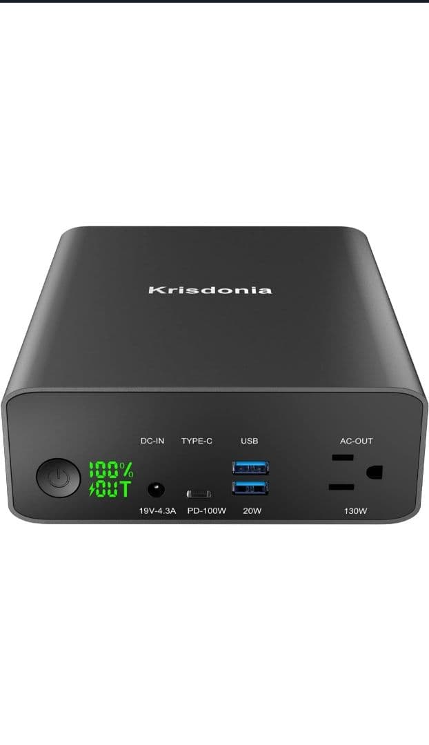 こ*し様 Krisdonia ポータブル電源 80000mAh新品未開封