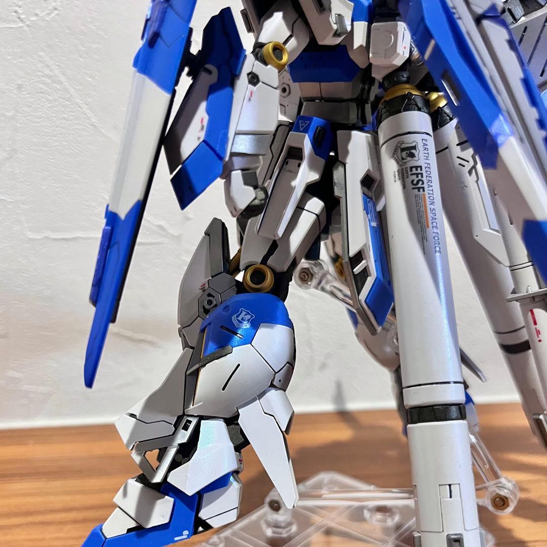 RG Hi-νガンダム ハイニューガンダム　全塗装　完成品