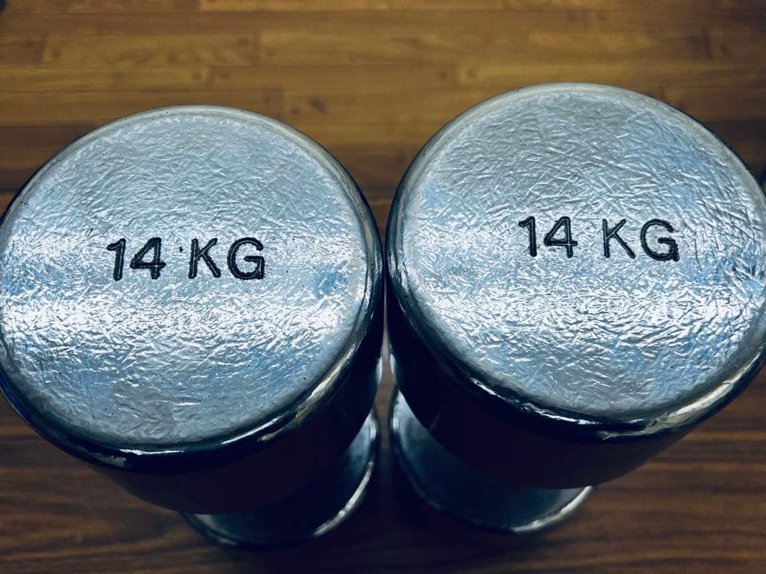 ivanko 回転式　ダンベル　14kg❌2個