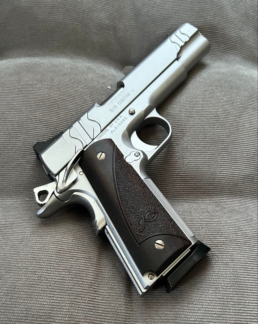 【WA】KIMBER SIS CUSTUM オールシルバー【ロス市警モデル】