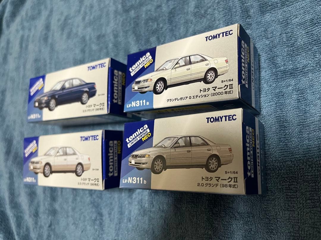 トヨタ　マークII 4種セット