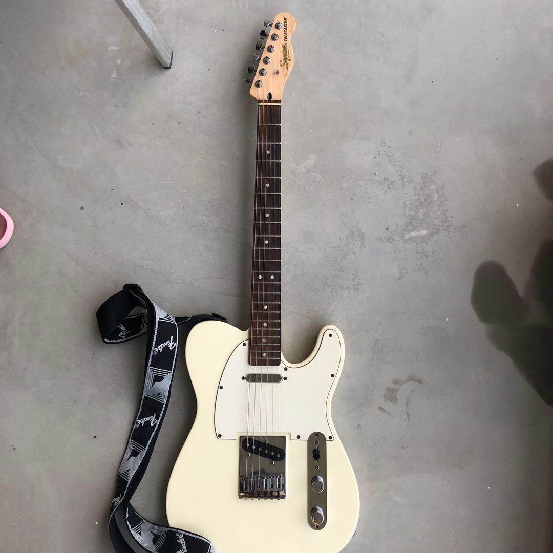 【早い者勝ち】Squier Telecaster オリンピック ホワイト ギター