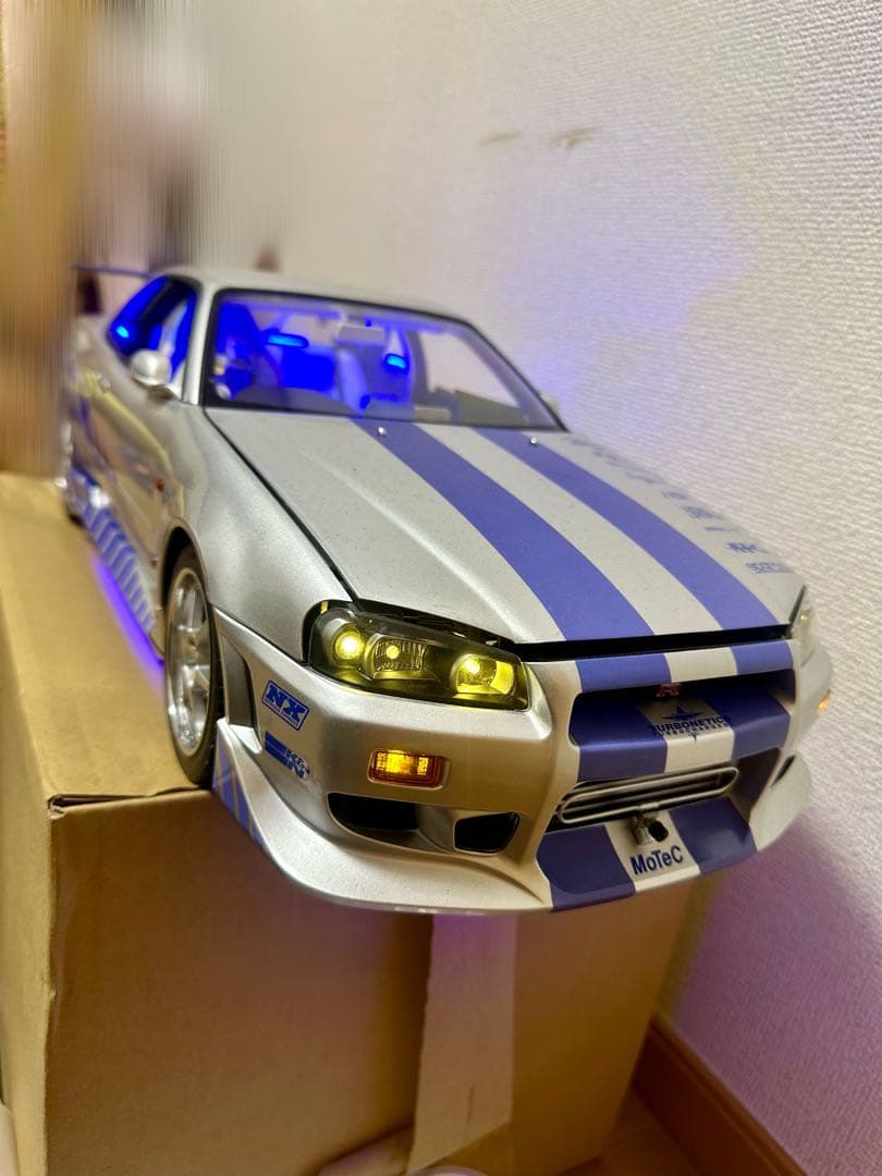 デアゴスティーニ ワイルドスピード R34 GTR