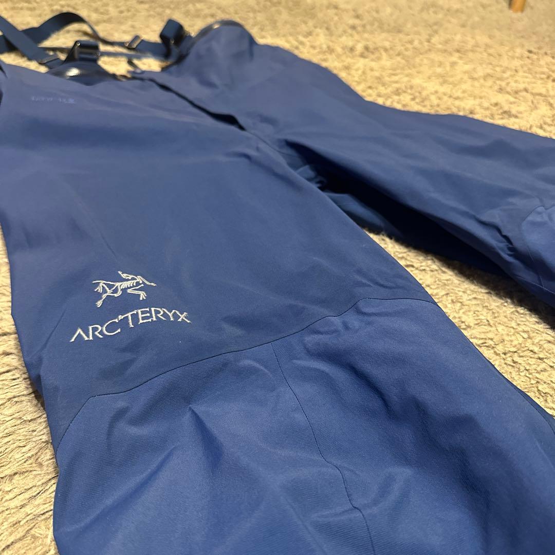 ARC'TERYX Beta SV Bibパンツ Sサイズ青 スキーウェア 美品