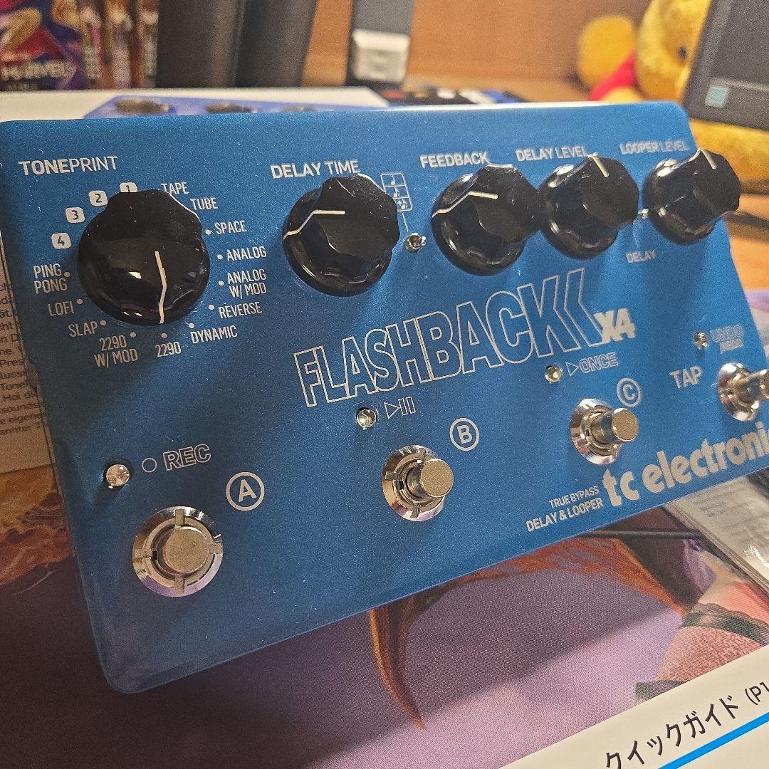 ギター tc electronic FLASHBACK X4