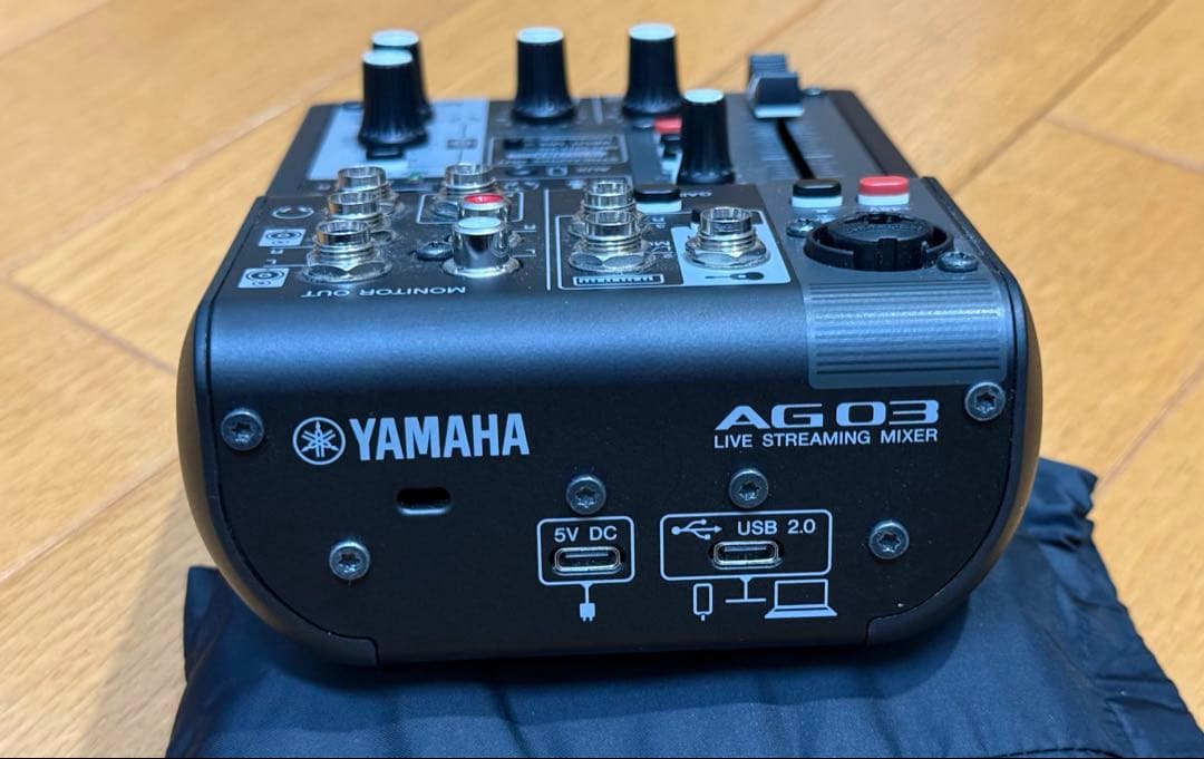 【中古】ヤマハ AG03MK2 と YCM01 のセット