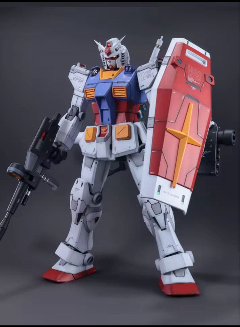RX-78-2 ガンダム ギガサイズ　水転写デカール付発光ユニット付ラスト在庫