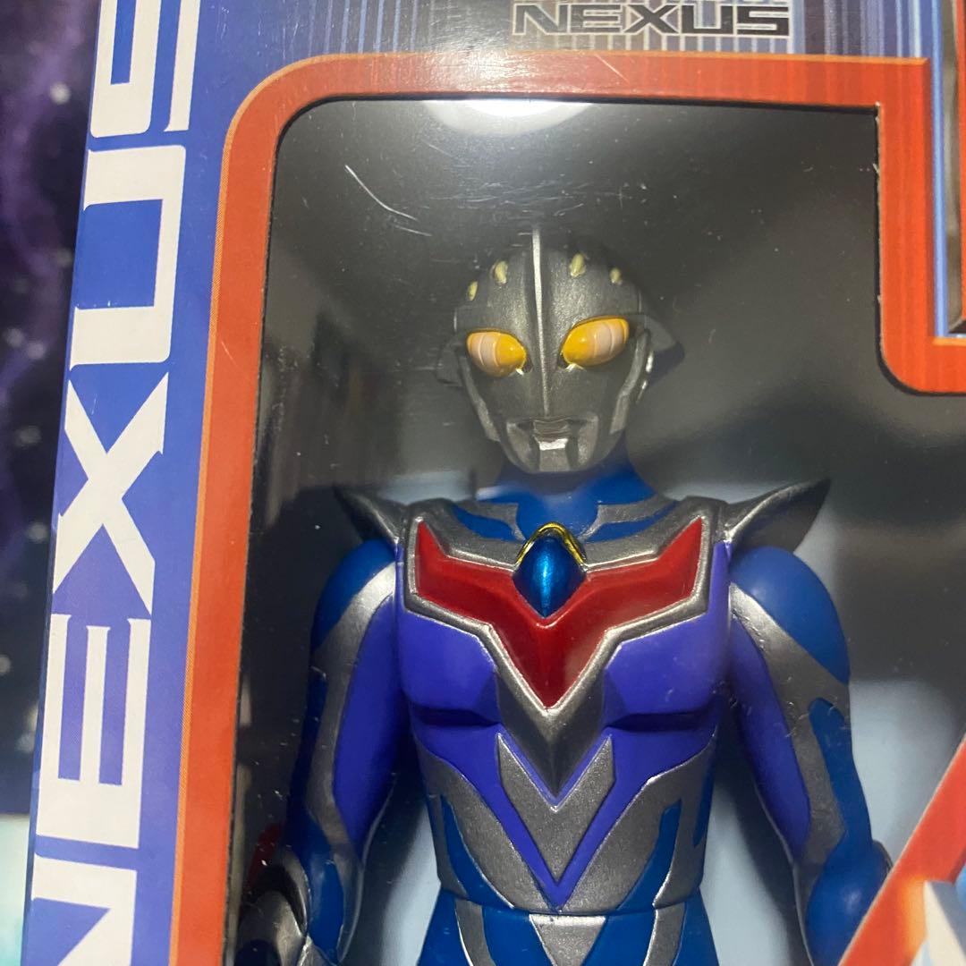 稀少品❗️ ウルトラマンネクサス ジュネッスブルー ソフビ 箱 美品