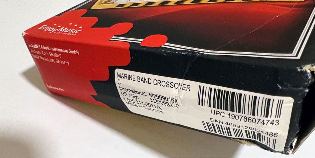 Hohner Marine Band Crossover 10ホール ハーモニカ