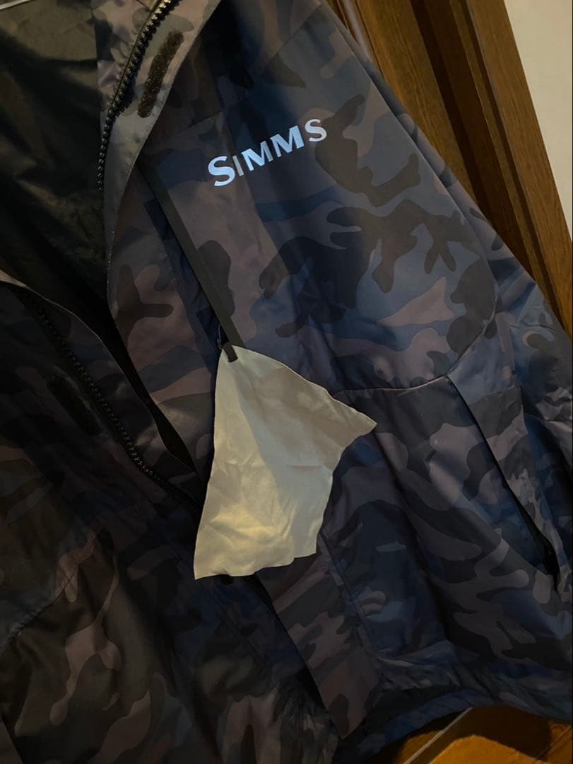 SIMMS 迷彩柄 フィッシングジャケット