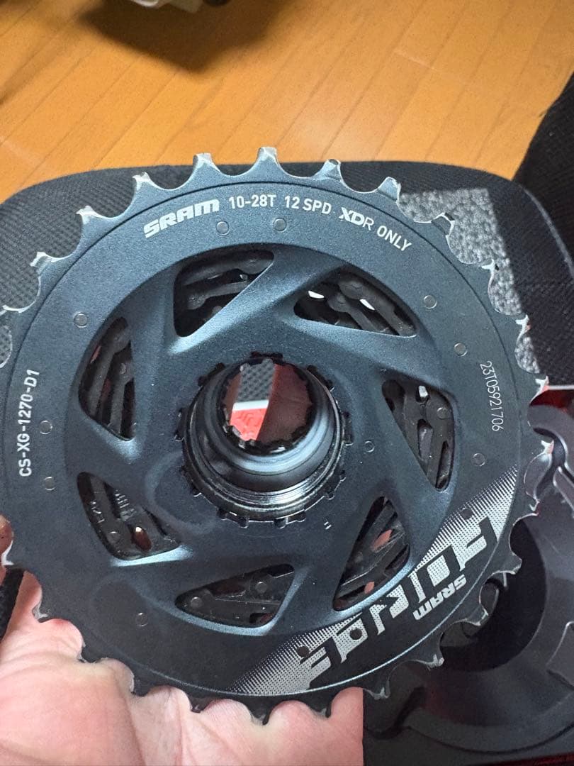 SRAM FORCE ETAP AXS 10ー28カセットスプロケット