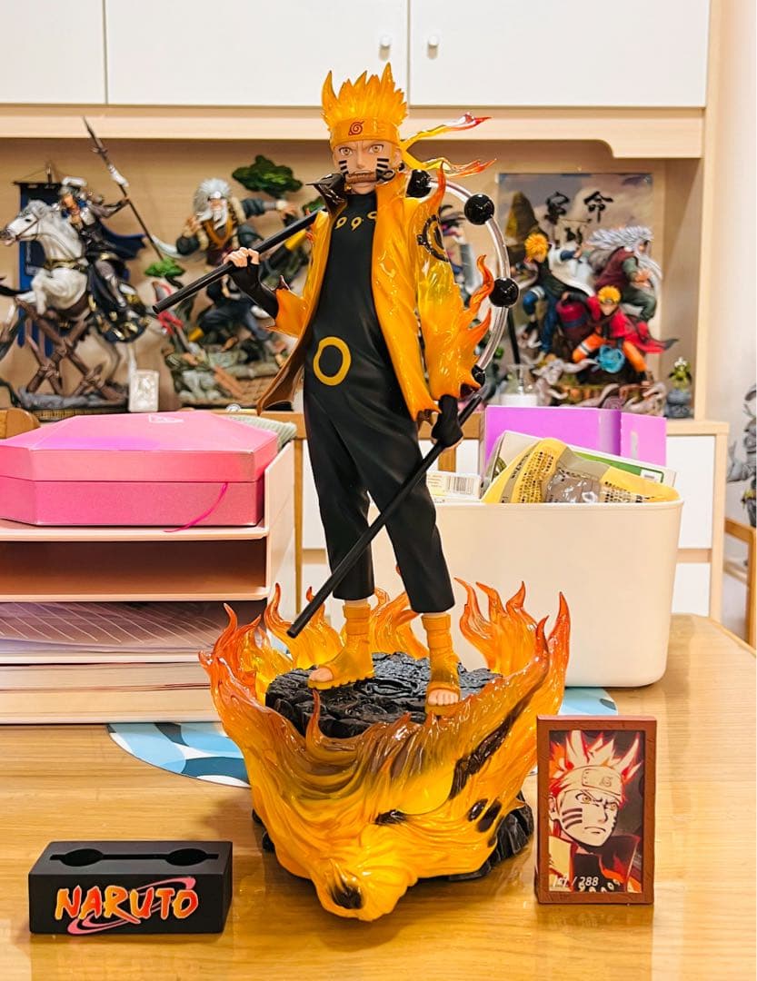 NARUTO ナルトガレージキット　うずまきナルト 六道仙人　レジン スタチュー