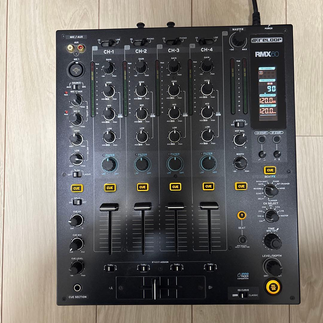 美品　Reloop RMX-60 DJミキサー