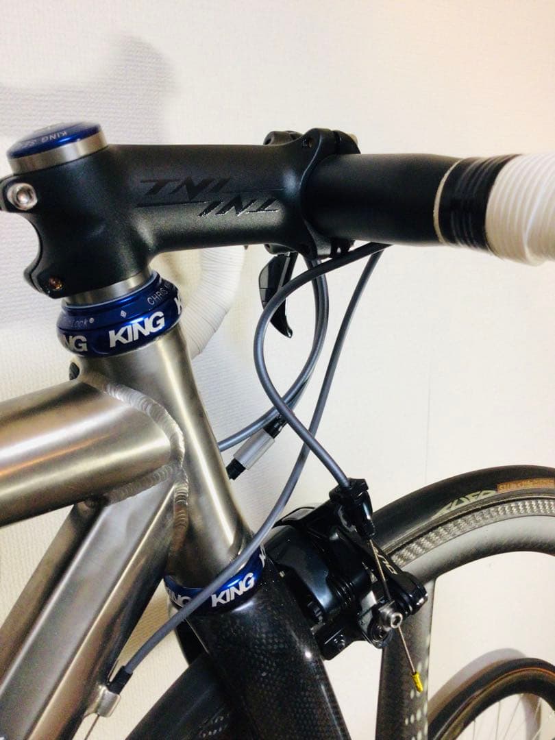 TNi チタンフレーム ロードバイク デュラエース9000系コンポ 未走行車