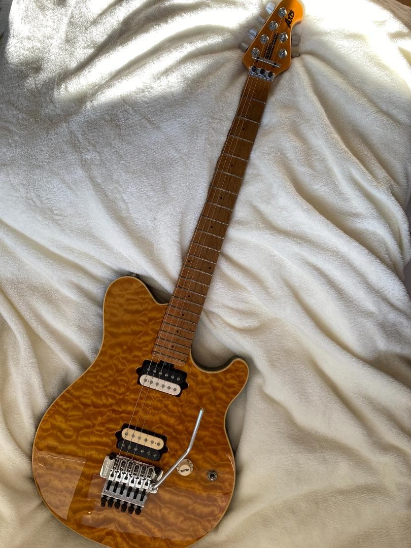ギター MusicMan Axis USA Custom Made Trans Gold
