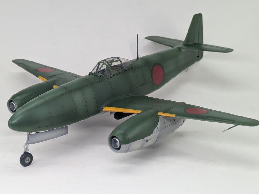 1/48 日本海軍特殊攻撃機　試製『橘花』プラモデル完成品