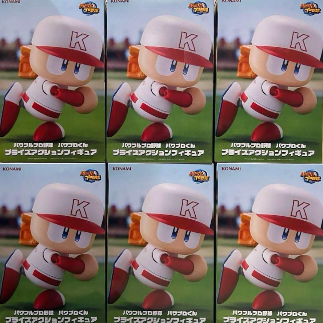 実況パワフルプロ野球 パワプロくん プライズアクションフィギュア 6体セット