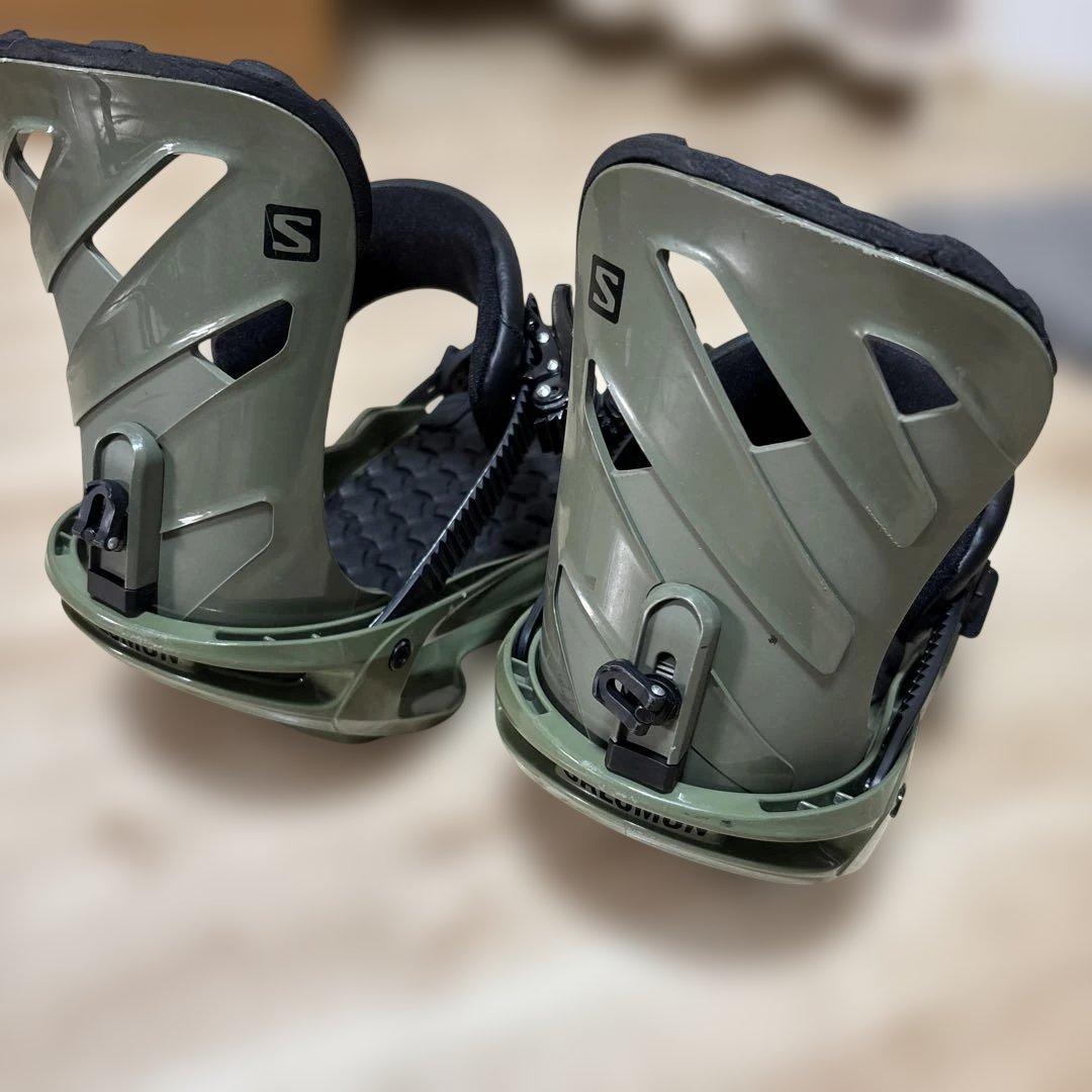 Salomon スノーボードビンディング オリーブグリーン